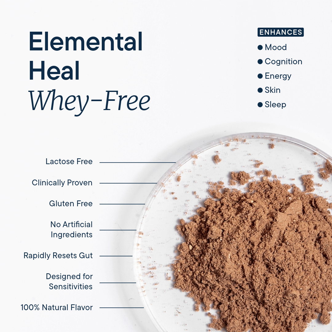 Elemental Heal Whey Free – The Ruscio Institute LLC