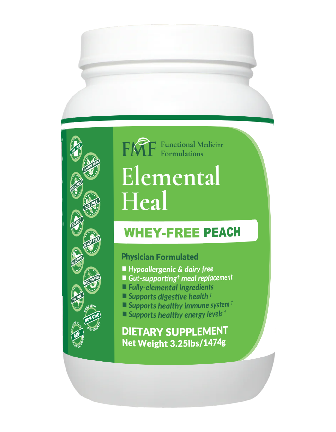 Elemental Heal Whey Free – The Ruscio Institute LLC