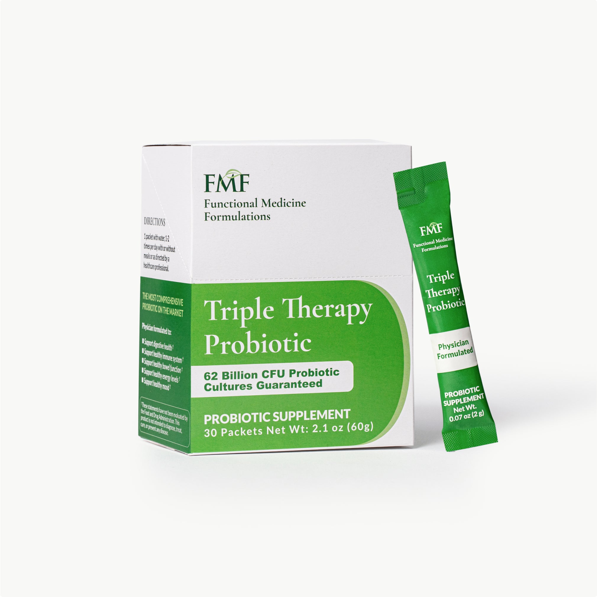 Triple Therapy Probiotic Powder Sticks – The Ruscio Institute LLC